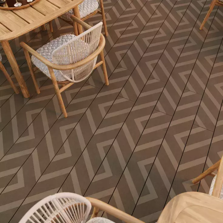 MDML196A Linear Antique Oak